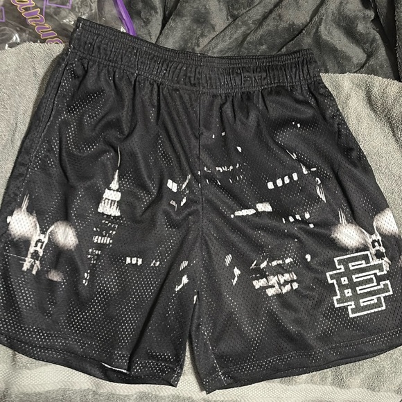 Eric Emanuel | Shorts | Eric Emanuel Ee Basic Shorts Black Skyline | Poshmark